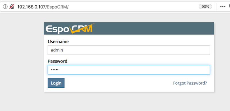How to install EspoCRM on OSX ติดตั้ง EspoCRM บน Mac OSX