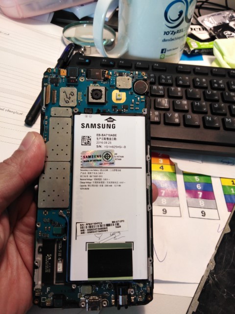 เปลี่ยนจอ samsung A7 2016 SM-A710FD