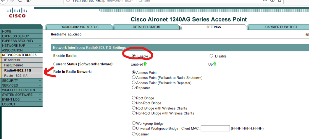 how to update ios Cisco Aironet 1240 to Autonomous