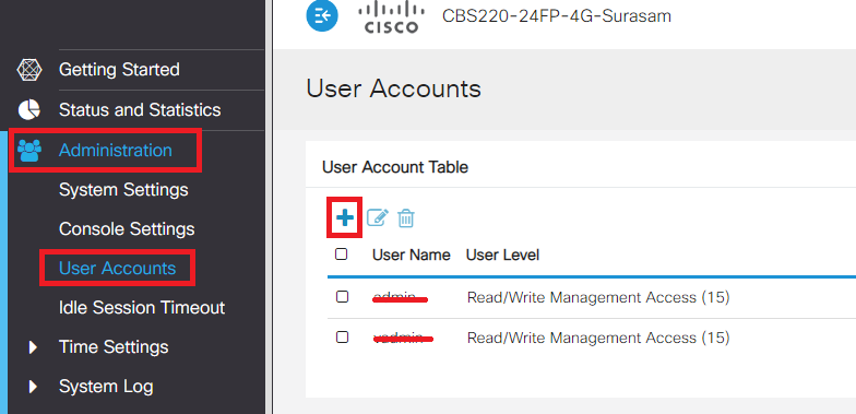 how to config switch cisco CBS220-24FP-4G