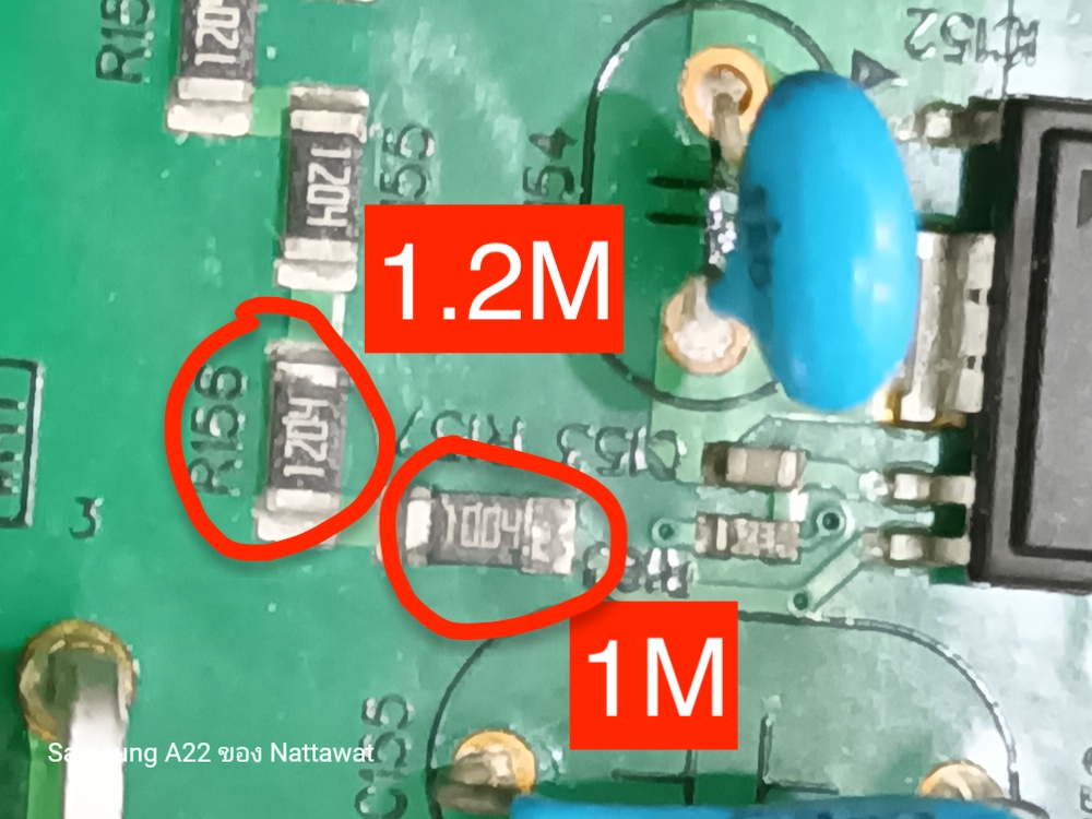 samsung error e101 power board ไฟไม่ติด (air inverter)