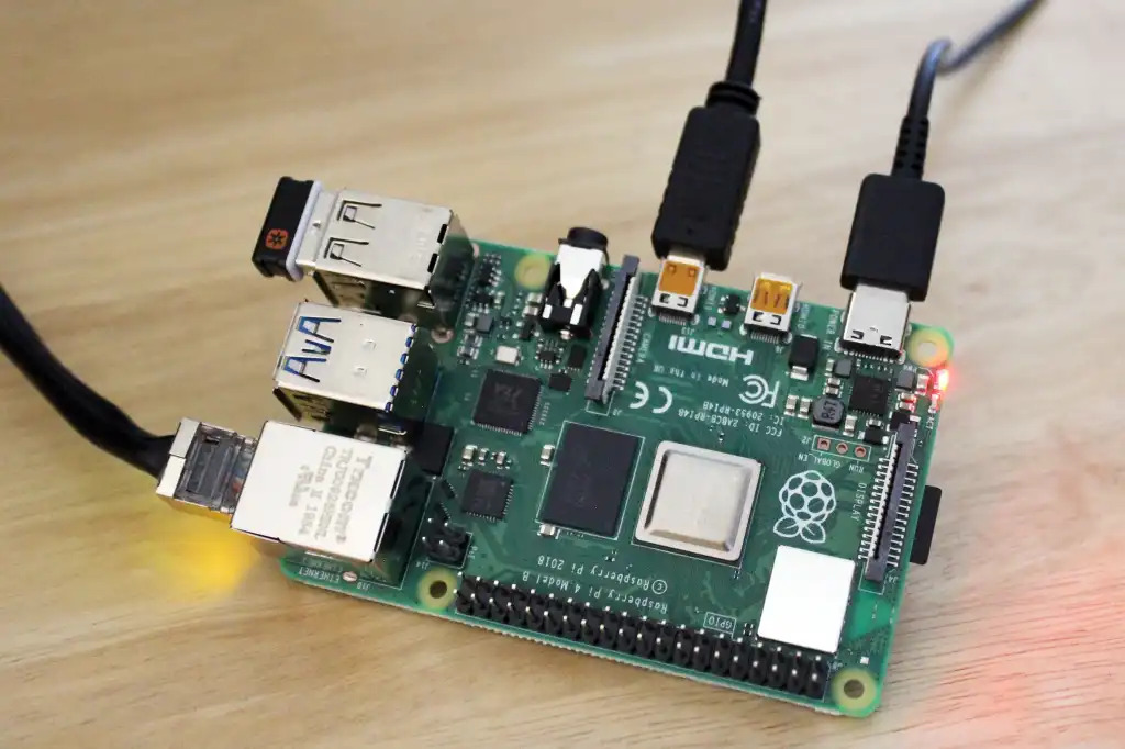 การใช้งานของ Raspberry Pi 4