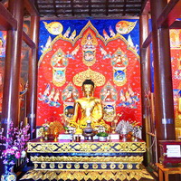 วัดร้องแง Wat Rong Ngae, Nan.