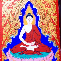 วัดร้องแง Wat Rong Ngae, Nan.