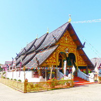 วัดร้องแง Wat Rong Ngae, Nan.