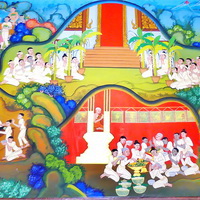 วัดร้องแง Wat Rong Ngae, Nan.