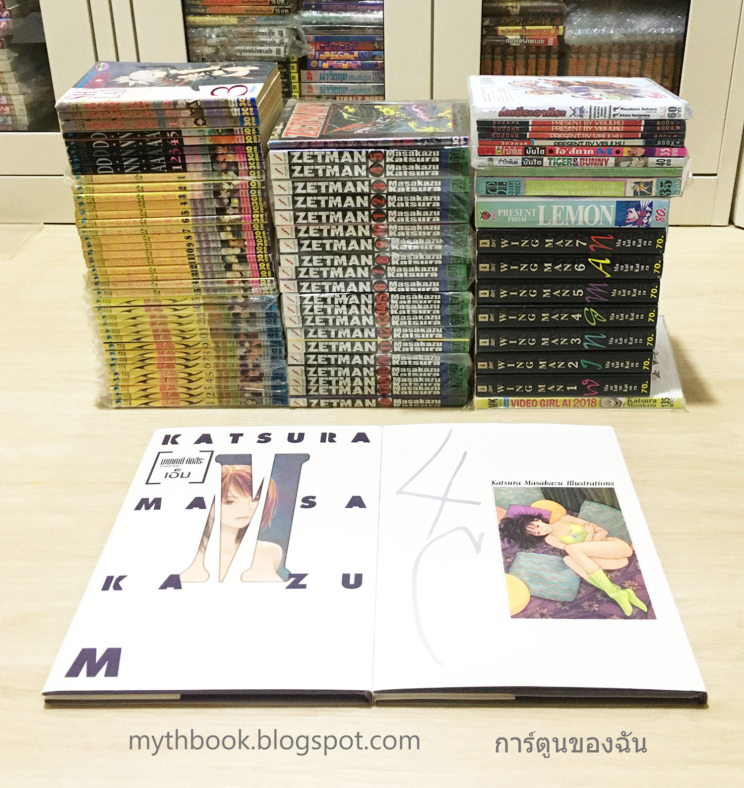 หนังสือการ์ตูน Masakazu Katsura ครบทุกเรื่อง ผู้วาด Is , VDO girl ...