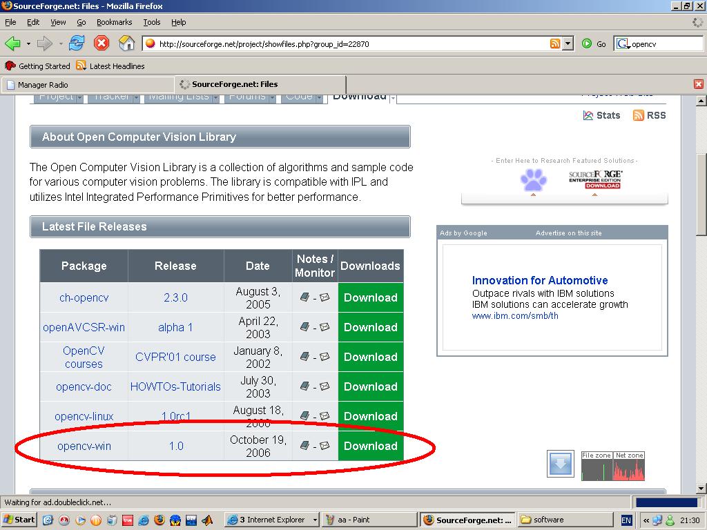 ติดตั้ง OpenCV บน Dev C++