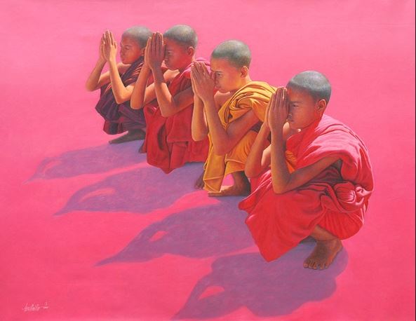 047.ทัศนศิลป์เมียนมาร์ ( Visual arts Myanmar) : ลำดับภาพที่ 209 -.236