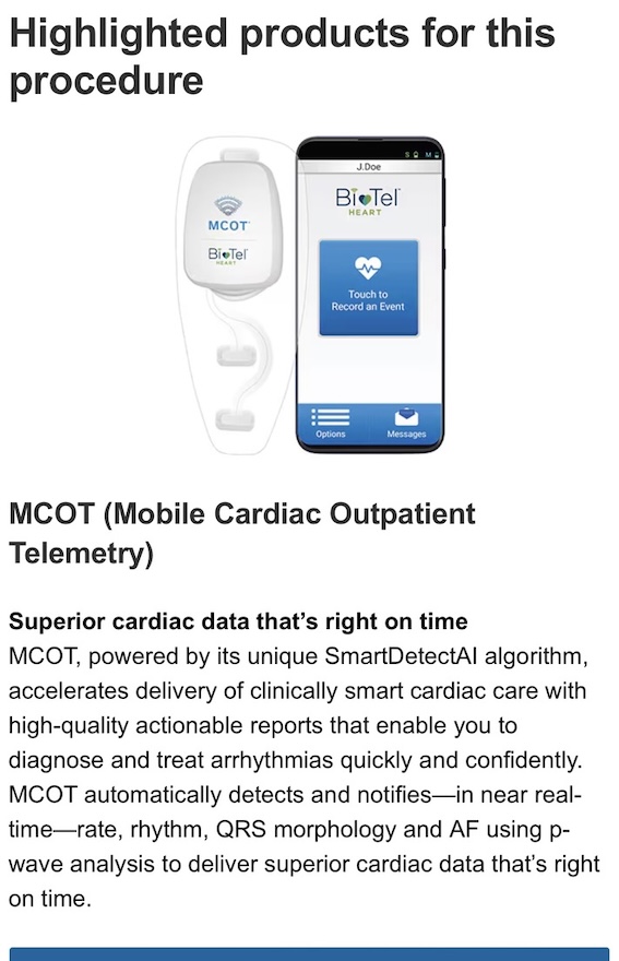หมอให้ใส่เครื่องตรวจคลื่นหัวใจ / Phillips Mobile Cardiac Telemetry
