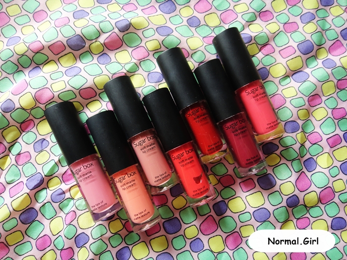 Swatch Sugar Box Makeup 7 Days 7 Looks by BELOV