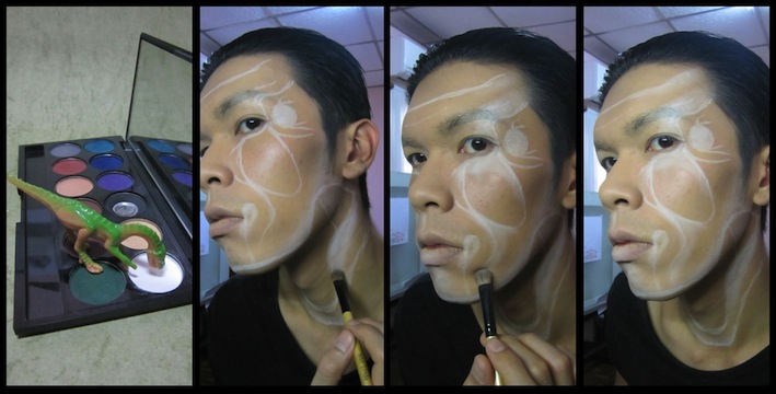 Bloggang.com : Noyneung - [How to] makeup transformation : ทีเร็กซ์ (T ...