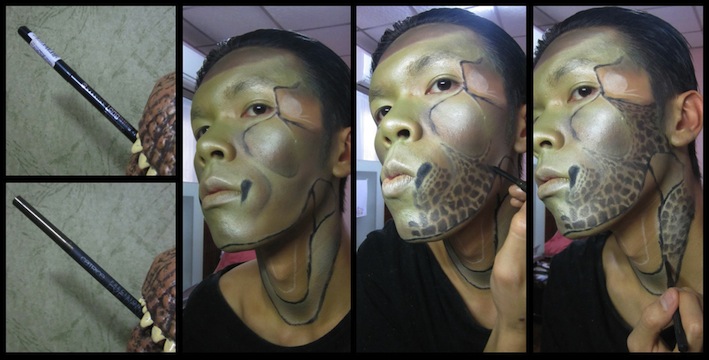 Bloggang.com : Noyneung - [How to] makeup transformation : ทีเร็กซ์ (T ...