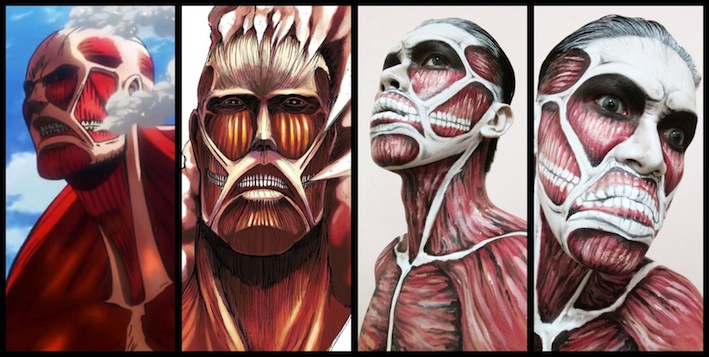 [How to] makeup transformation : Attack on Titan 03 : ไททันแอนนี่ Annie ...