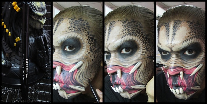 [How to] makeup transformation : the Threat from Outer Space 02 พรีเดเต ...