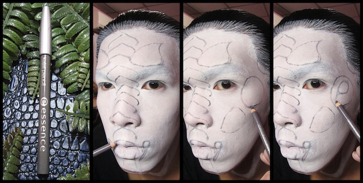 [How to] makeup transformation : อินโดมินัส เร็กซ์ (Indominus Rex ...