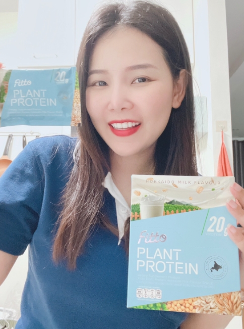 FITTO PLANT PROTEIN เวย์โปรตีน ลดน้ำหนักจากพืช