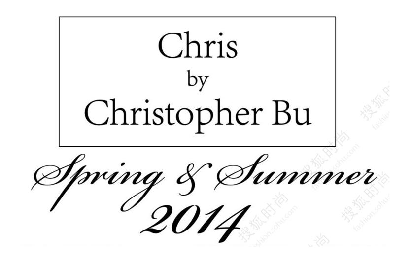 Chris By Christopher 2014 Spring Collection