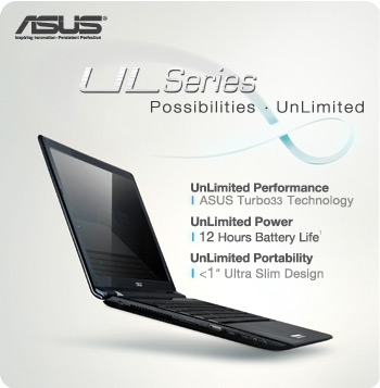 ASUS UL80Vt-A1 (Windows 7 Home Premium)