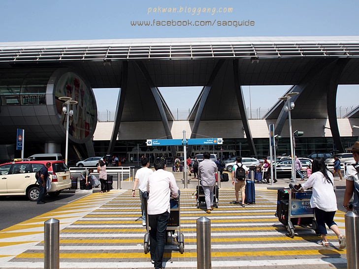 รีวิวสนามบินดูไบขาออก และไฟลท์ EK370 ดูไบ-กรุงเทพฯ
