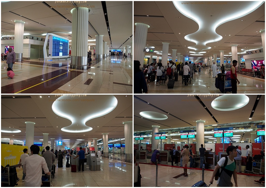 รีวิวสนามบินดูไบขาออก และไฟลท์ EK370 ดูไบ-กรุงเทพฯ