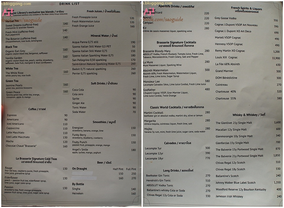 รีวิวร้าน Water Library สาขา the Crystal เลียบทางด่วนรามอินทรา