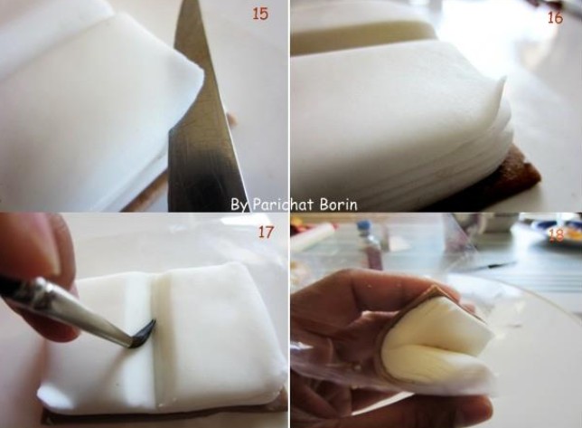 How to make easy fondant book