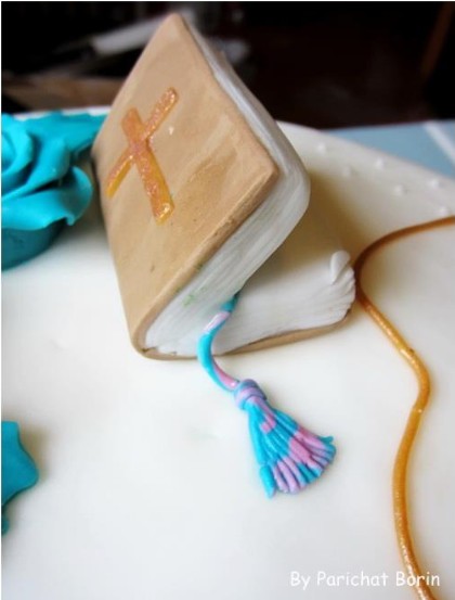 How to make easy fondant book