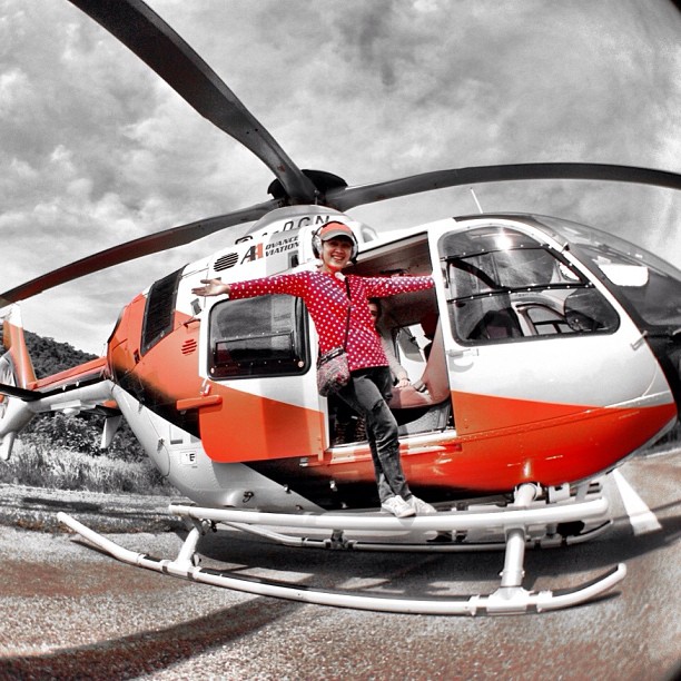 ชาติเจ้าพระยา Helicopter & Diving Scene