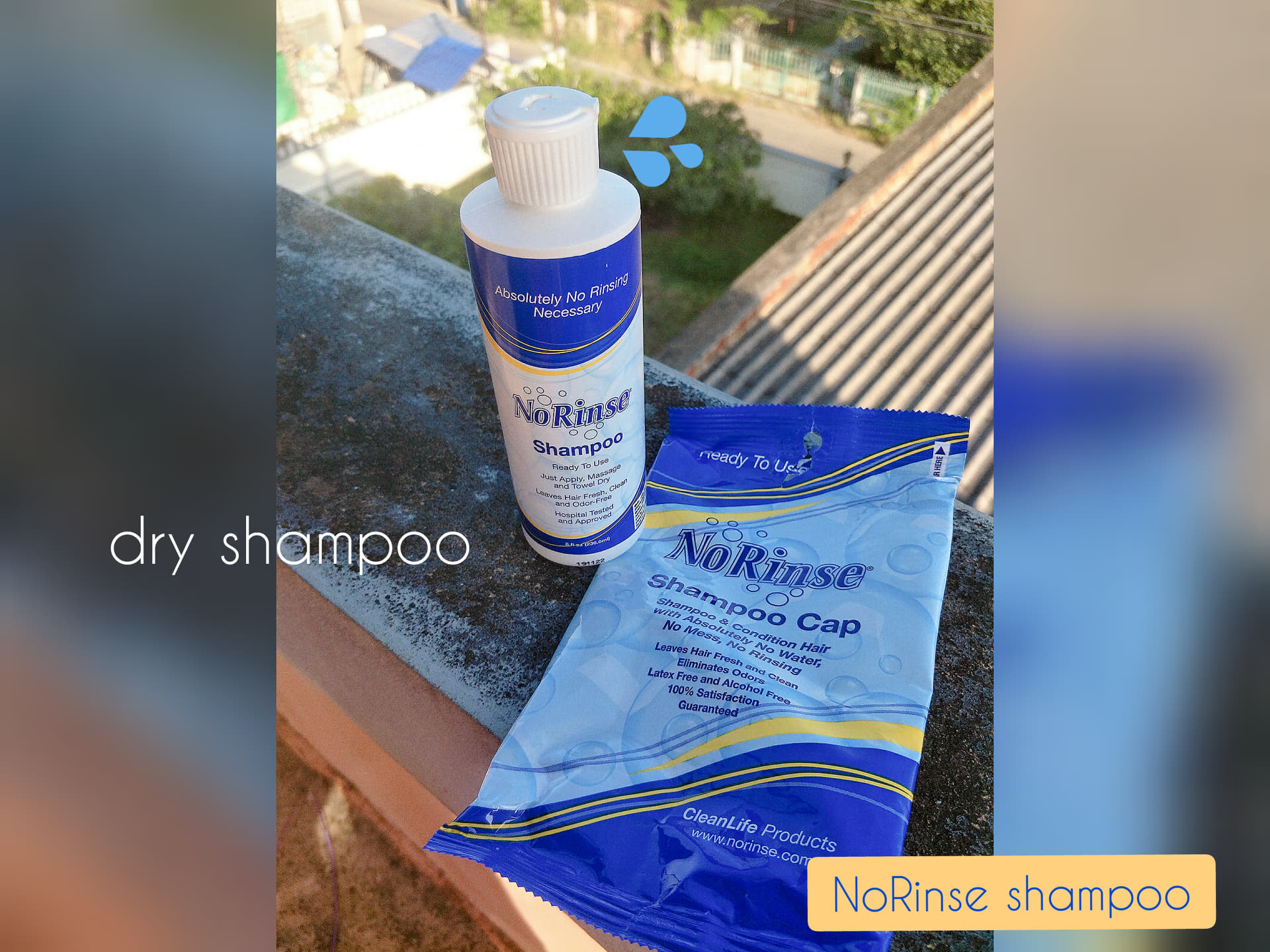 แชมพูไม่ง้อน้ำ - NoRinse shampoo (โนริ้นส์ แชมพู)