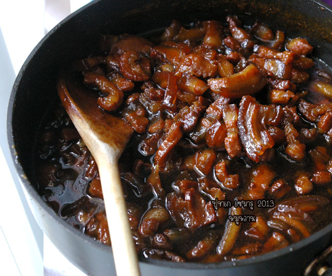 Bloggang.com : ปูขาเก เซมารู : หมูหวาน(Moo Wan) Sweet Pork