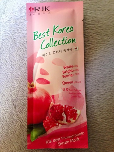 [Review] แผ่นมาร์คหน้า RJK 3 สูตร