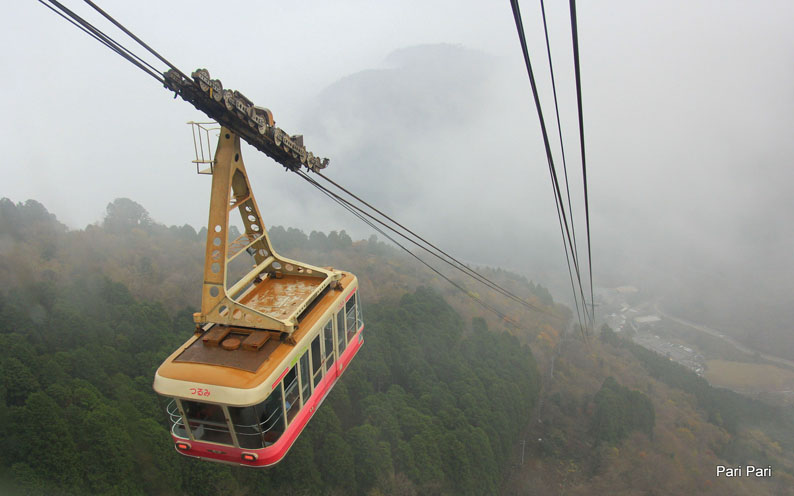 Beppu Ropeway .. นั่งกระเช้าไปละเลียดความสูง Tsurumi Mt.