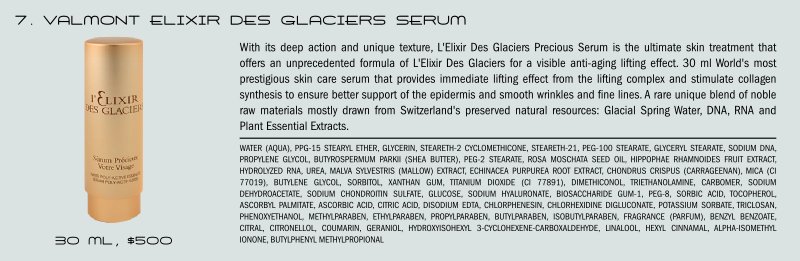 The Most Expensive Serums