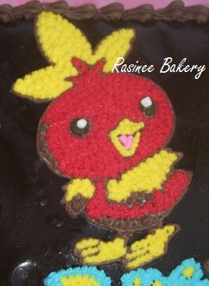 ***Pokemon Cake (Pikaju-mew-chicorita-torchic)
