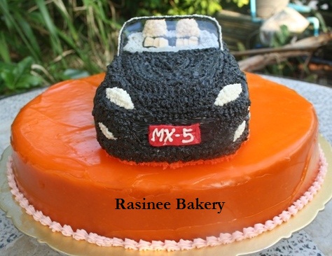 Mazda MX5 car cake (3D)++++