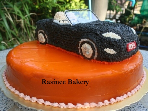 Mazda MX5 car cake (3D)++++
