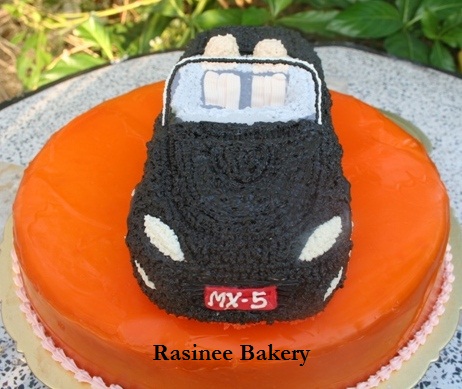 Mazda MX5 car cake (3D)++++
