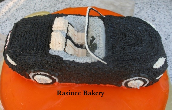Mazda MX5 car cake (3D)++++