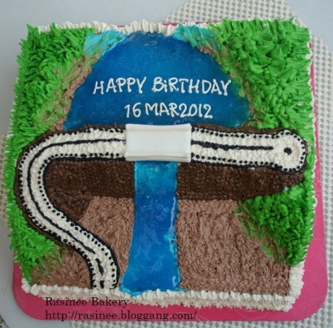 Small dam cake