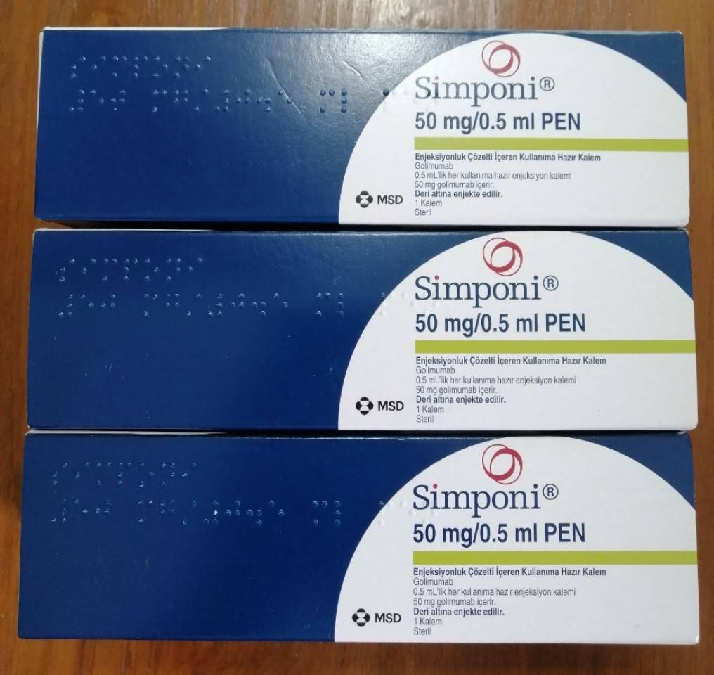 ข้อมูลกลุ่มตัวยา Simponi ( golimumab )