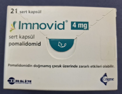 ข้อมูลกลุ่มตัวยา Imnovid ( pomalidomide )