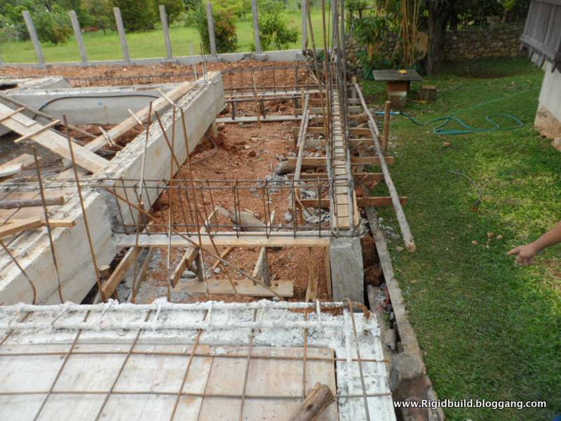 12.ฐานราก12+พื้น5+สวนกลางบ้าน+รั้ว