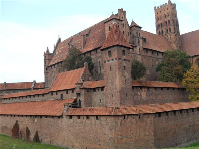 Marbork Castle in Danzig