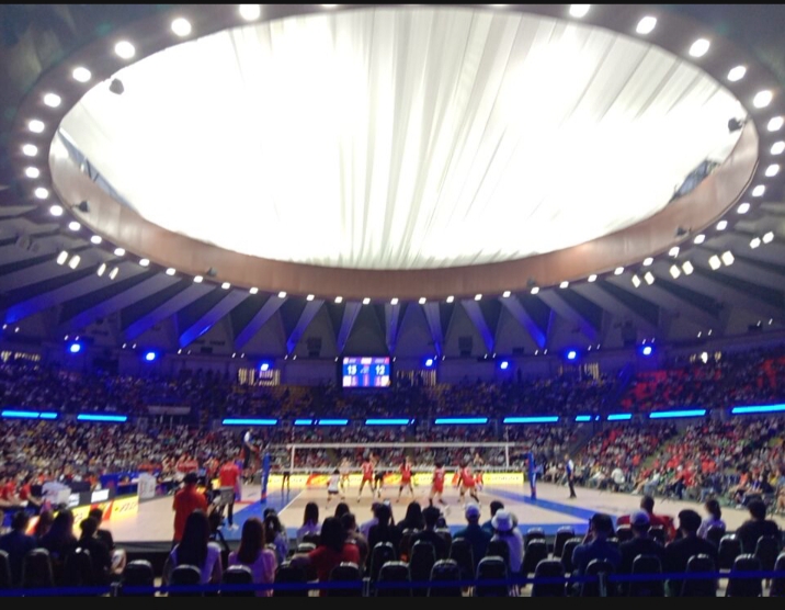 Blog 70 ไปเชียร์วอลเลย์บอล VNL2023 สนามที่ 3 ที่Indoor Stadium หัวหมาก