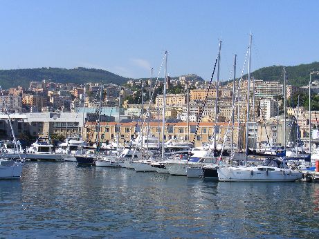 One day in Genova (Italy)