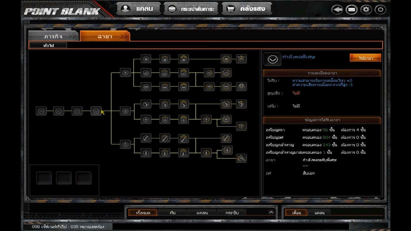 การตั้งฉายา และอธิบายยศภายในเกม Point Blank (PB)