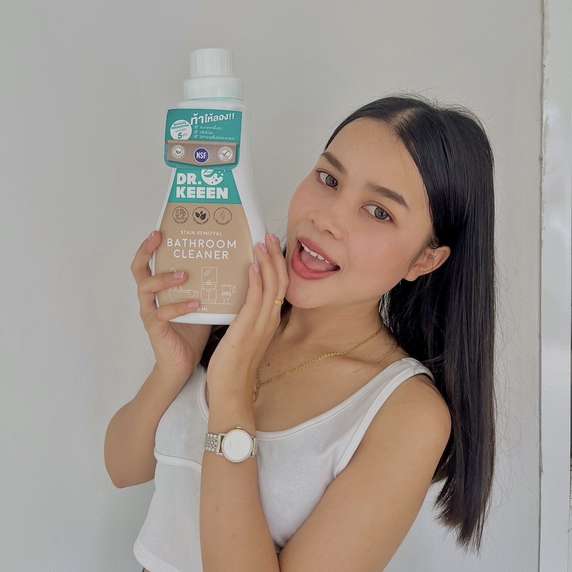 DR.KEEEN ผลิตภัณฑ์ทำความสะอาดห้องน้ำ | ท้าให้ลอง