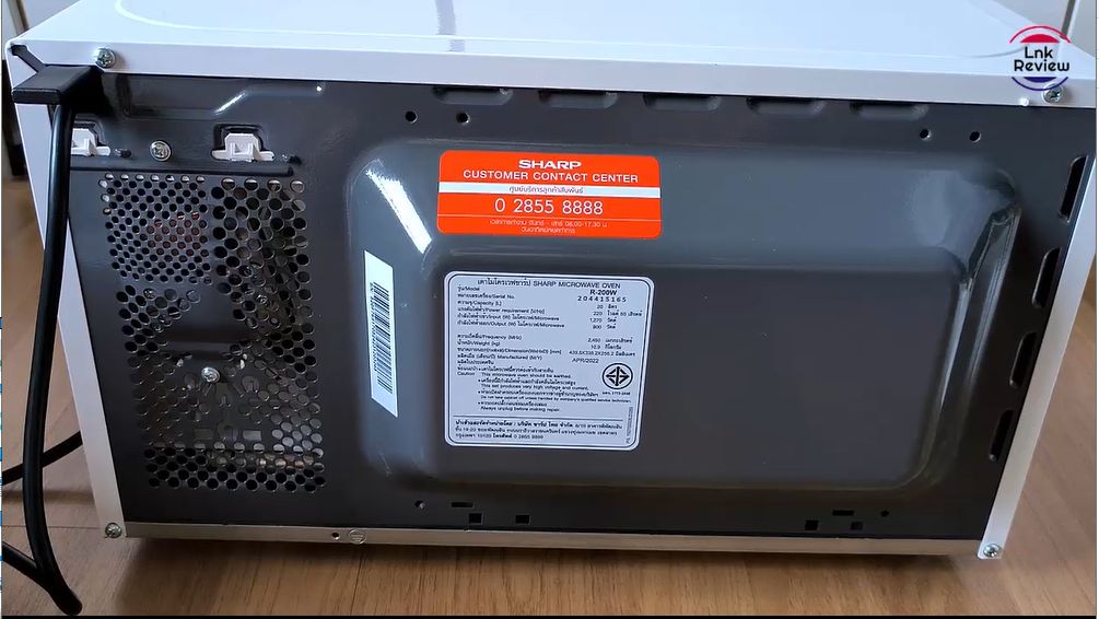 รีวิว ไมโครเวฟ sharp r200w รุ่นไหนดี ดีไหม ทำเมนูไข่ดาวน้ำ 2 นาที