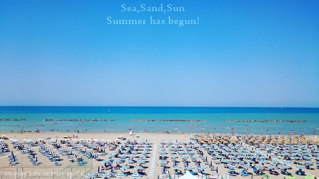 Sea Sand Sun...Senigallia beach,Italy.